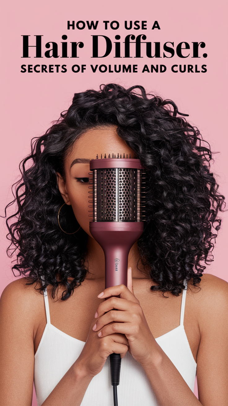 How to Use a Hair Diffuser: Secrets for Stunning Volume and Defined Curls