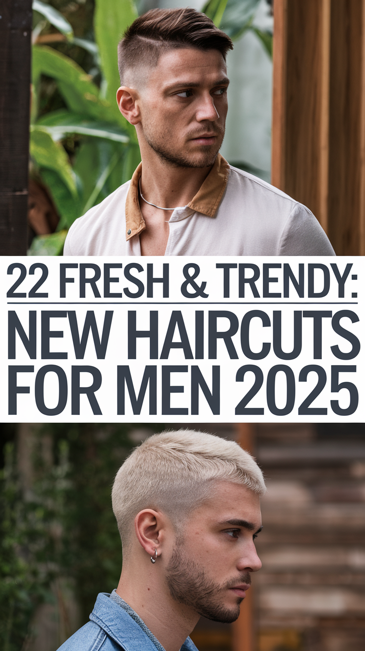 Fresh & Trendy: New Haircuts for Men 2025 - 22 Ideas for Short, Curly ...