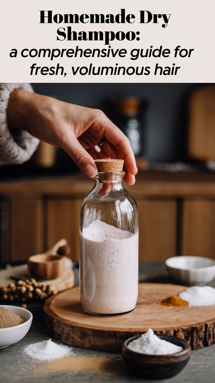 Homemade Dry Shampoo: Natural Recipes, Benefits, and Expert Tips