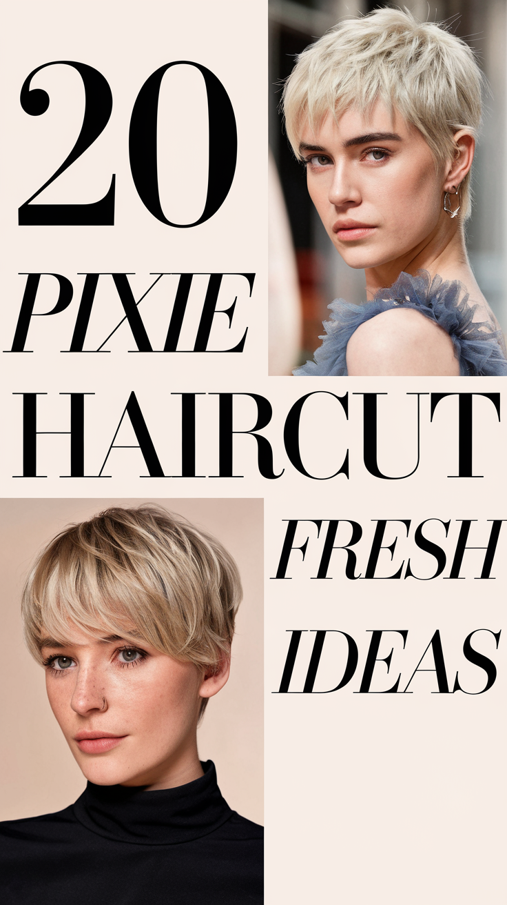 Pixie Haircut Fresh Ideas 2025: 20 Trendy Styles for Short, Long, and ...