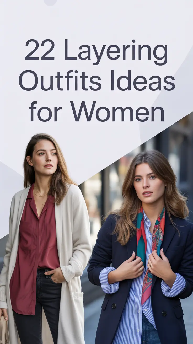 Layering Outfits Ideas for Women 2026 – Warm Winter & Stylish Layering Tips